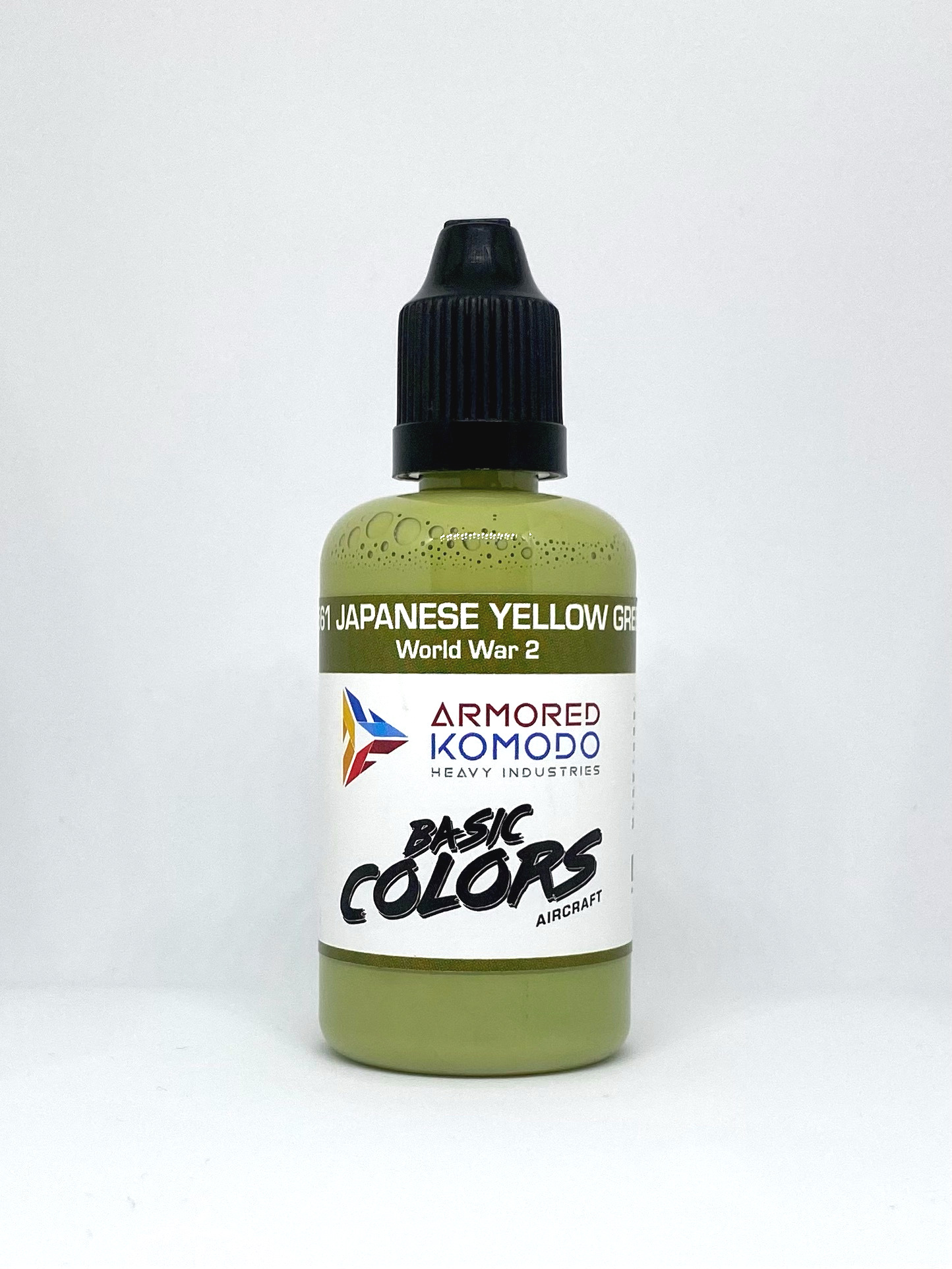 Japanese Yellow Green Ki Midori Iro PH561 50ml Armored Komodo Lacquer ...
