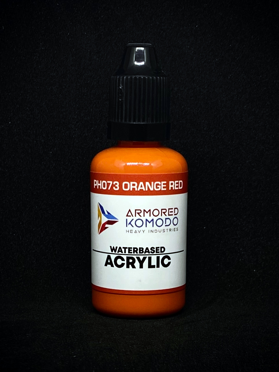 Orange Red PH073 Waterbased Acrylics 30ml Armored Komodo - Armored Komodo