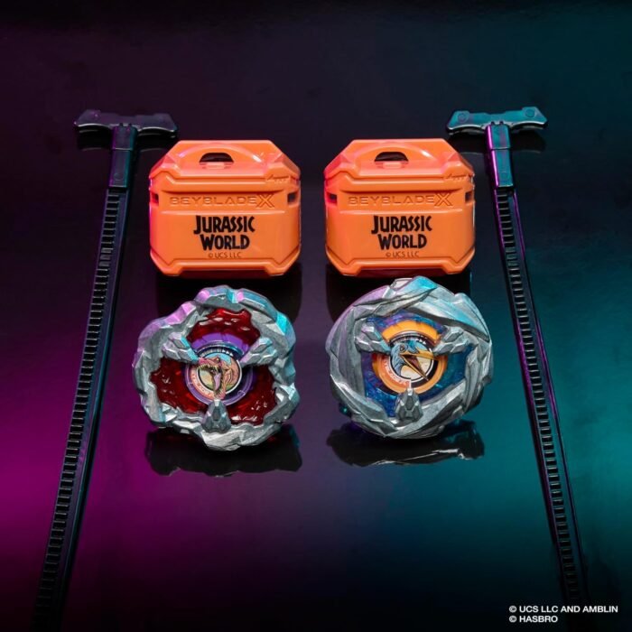 Beyblade X Jurassic World Collab Spinosaurus vs Quetzalcoatlus ...